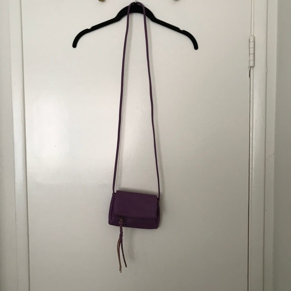 Bags | Purple Cross Body Bag | Poshmark